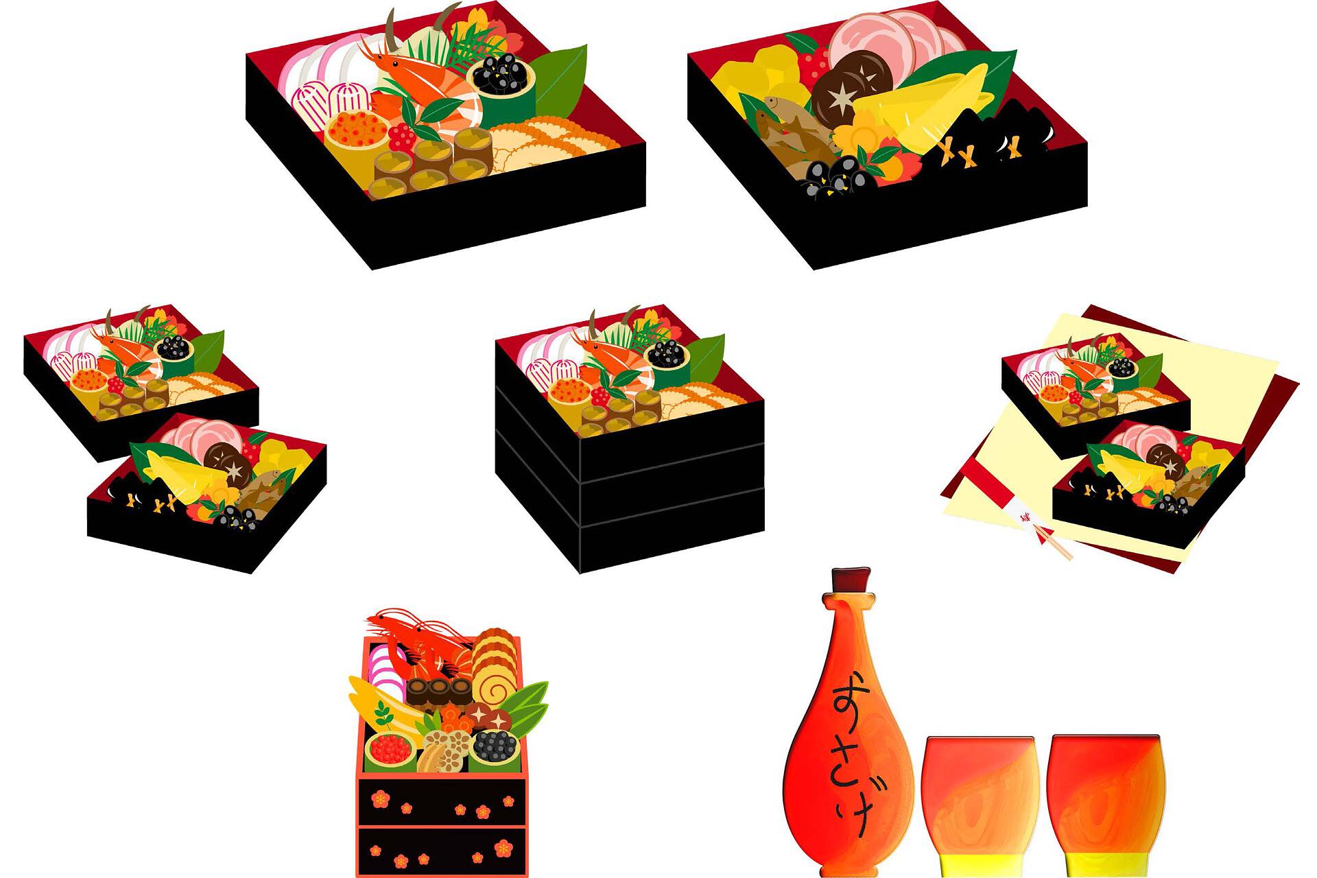 O-Sechi – traditionelle japanische Neujahrsgerichte - PASCH-Initiative